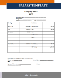 Salary Increase Templates | 10+ Free Printable Excel, Word & PDF Formats
